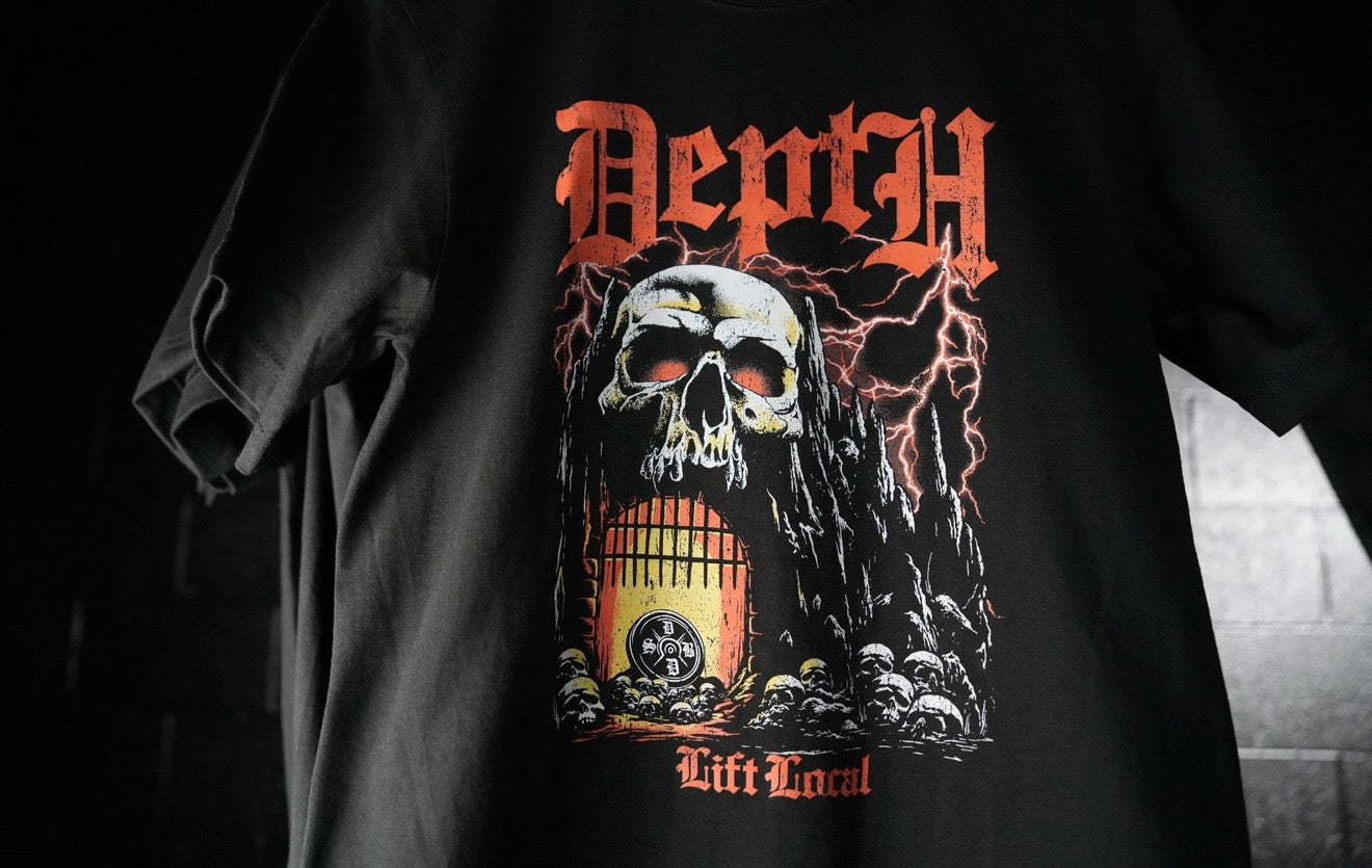 ( DBDS Lift Local 2.0 Tee – Depth Before Dishonor Squat Company